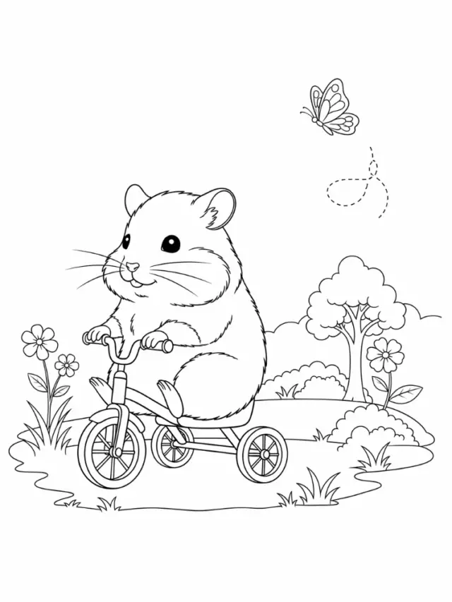 [43+] Kolorowanka Chomik Unikat | Download I wydrukuj PDF