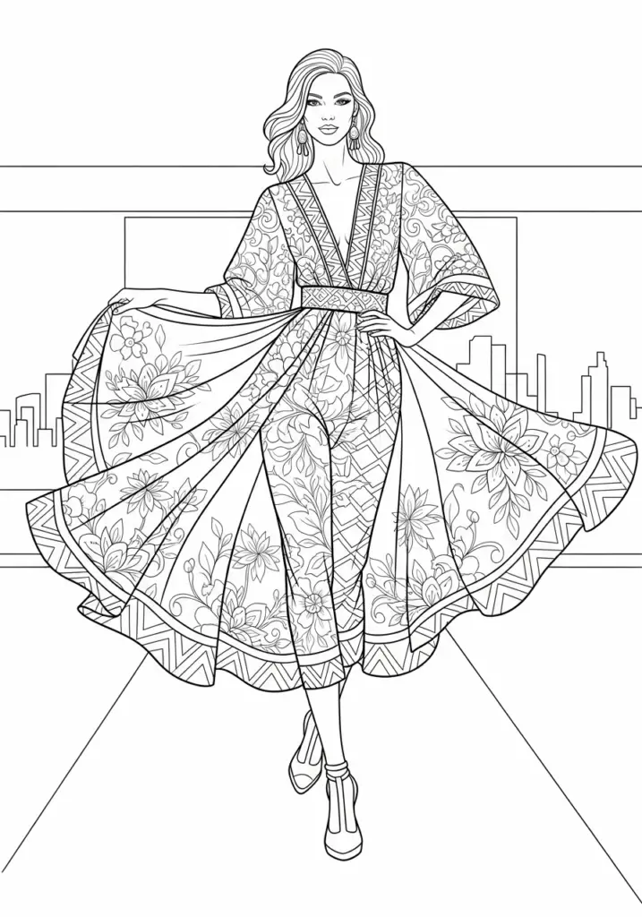 36 Top Model Coloring Page Unique | free Download And Print