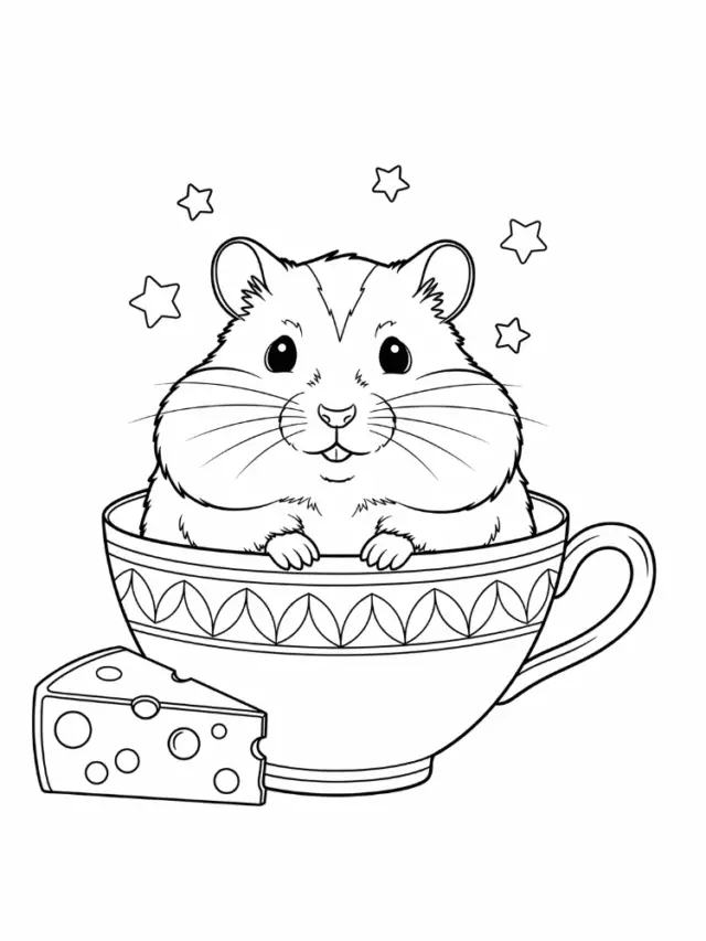 [43+] Kolorowanka Chomik Unikat | Download I wydrukuj PDF