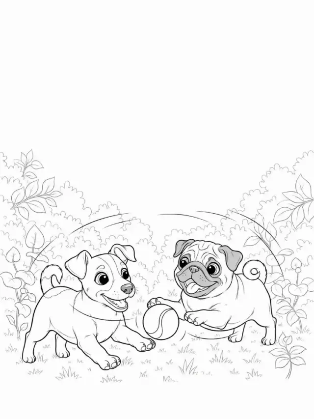 42 Kleurplaat Honden Unieke | Downloaden En Printen PDF