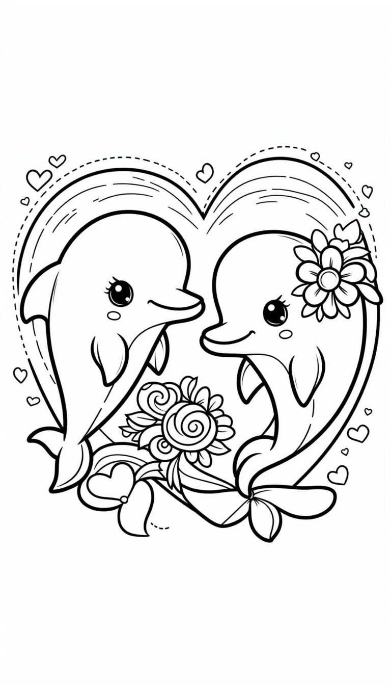 [43+] Pagina da colorare Delfino Unico | Download E stampa PDF