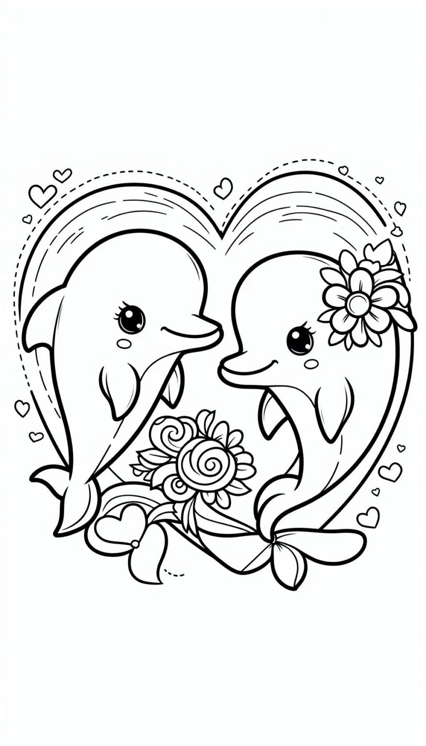 [43+] Pagina da colorare Delfino Unico | Download E stampa PDF