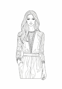 39+ Coloriage Top Model unique | Dessins à imprimer