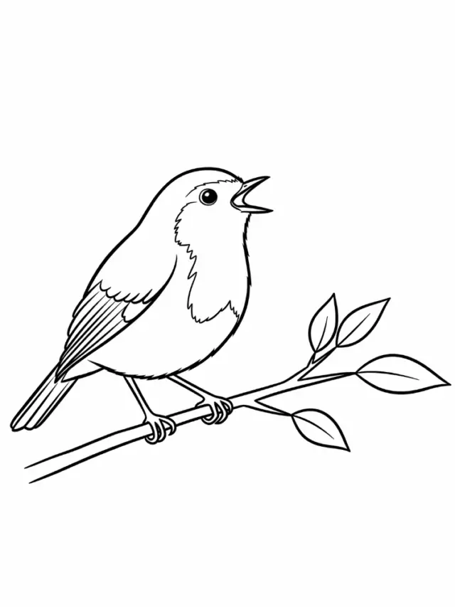 [43+] Vogel Kleurplaat Unieke | Download En Printen PDF