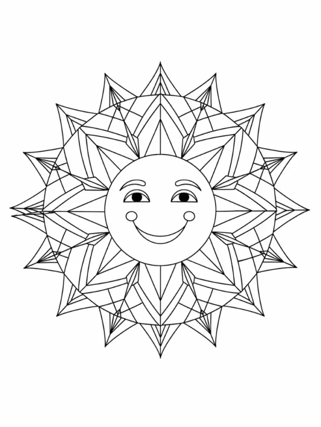 21 Mandala målarbilder för barn utskrivbar PDF gratis