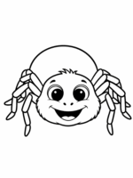 24+ Kleurplaat Spin Unieke | Download En Printen PDF