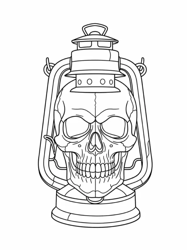 24 Lantern coloring pages unique (Free Printables PDF)