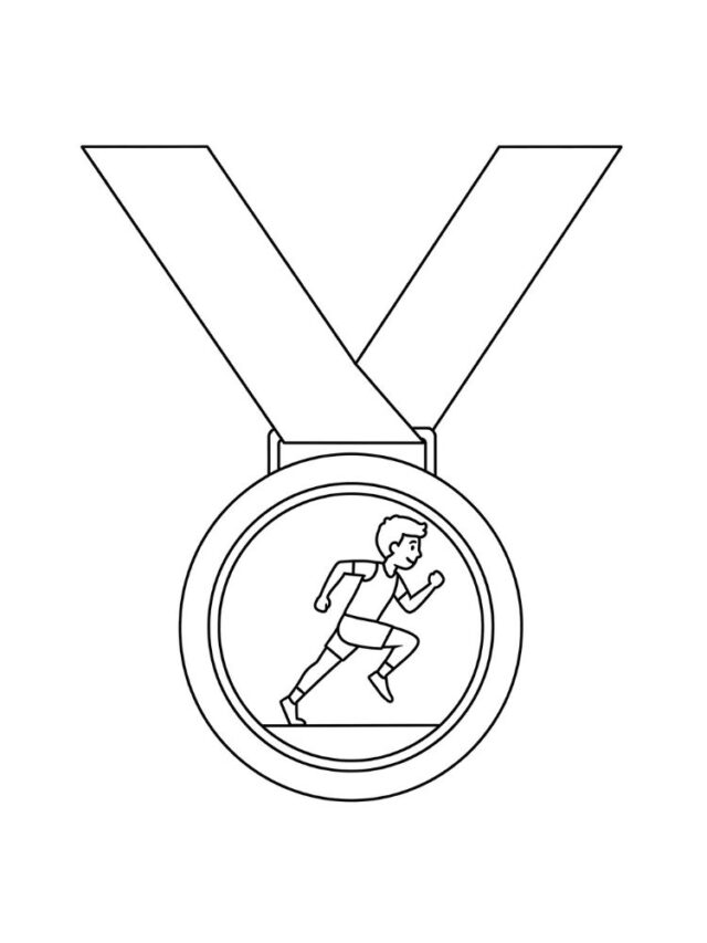 10+ Medaille Kleurplaat - Download En Print Tekening