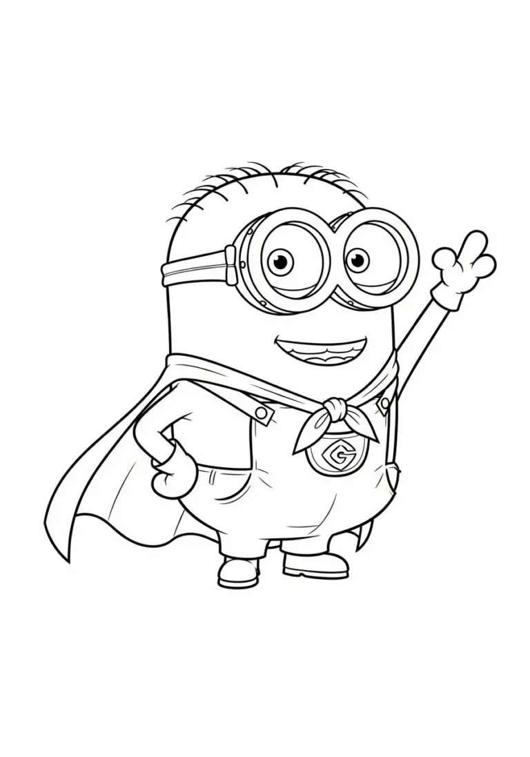 76+ Minions Kleurplaat Unieke | Gratis Download En Print