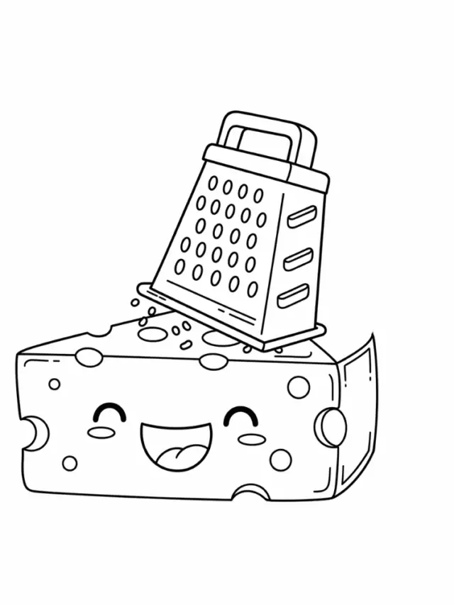 20+ Käse-Malvorlagen - Kostenlose druckbare und Online-Zeichnung