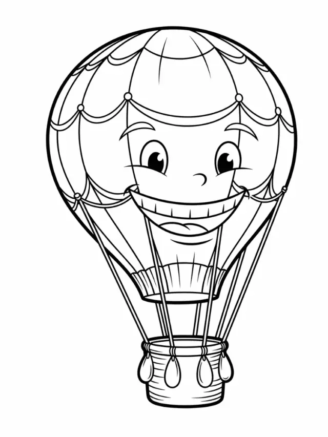 22+ Luchtballon Kleurplaat | Download En Print Voor Kinderen