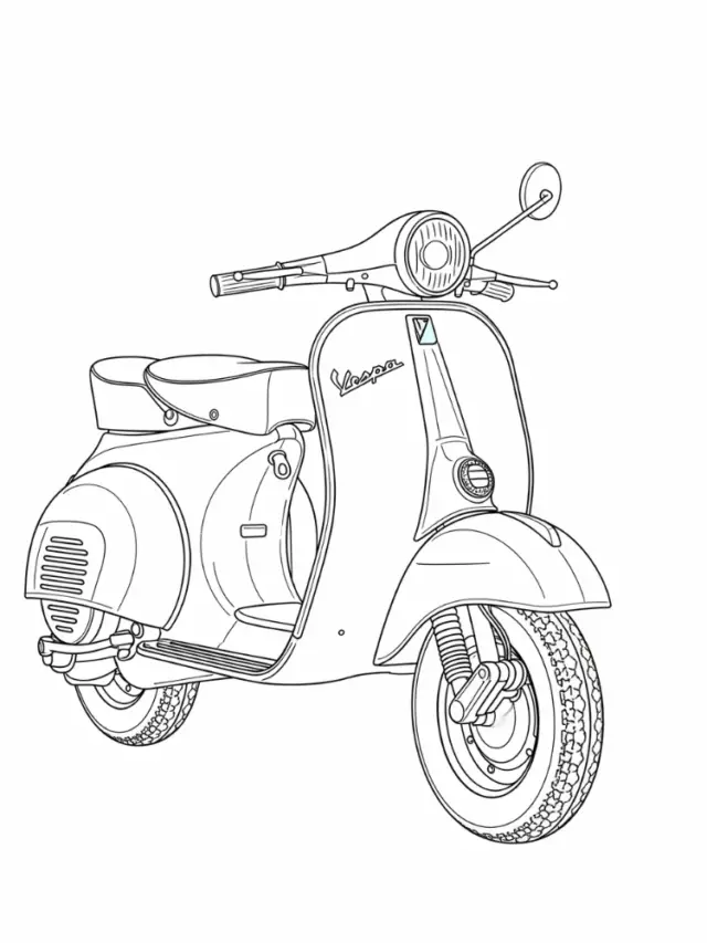 21+ Kleurplaat Motor – Gratis Motor Tekening Om In Te Kleuren