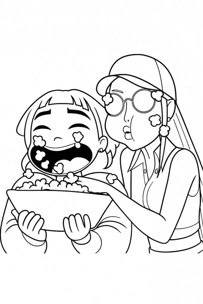 16+ Pages de coloriage Kpop Demon Hunters – Dessins à imprimer gratuitement