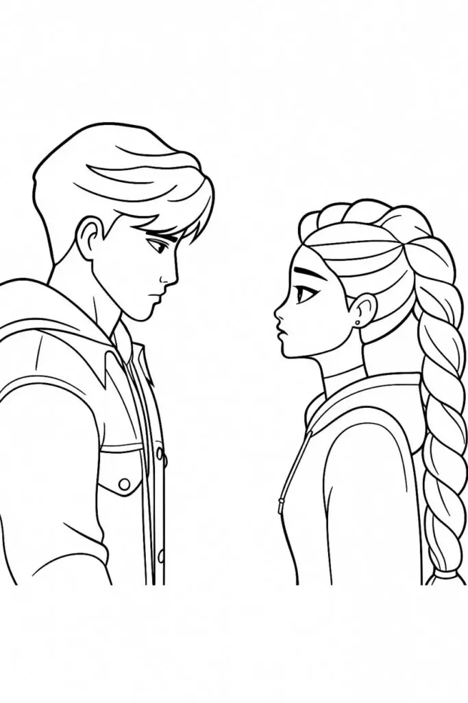 16+ раскрасок Kpop «Охотники на демонов» — бесплатные рисунки для печати