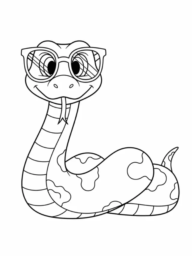 23+ Gratis Kleurplaat Slang – Vrolijk En Kindvriendelijk