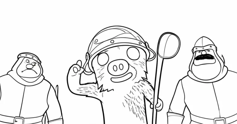 Coloring Page 7 Bears Free Printable And Online Coloring