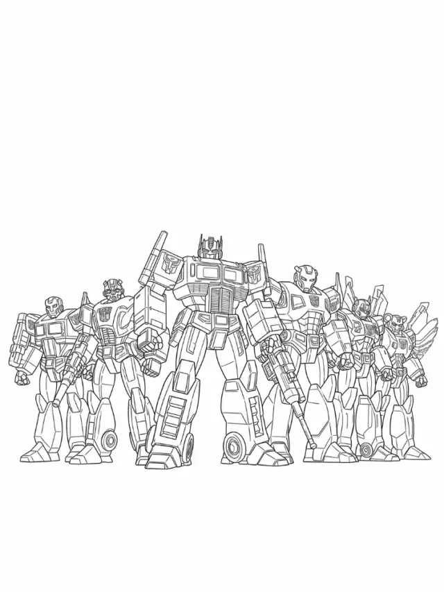 16+ Kleurplaat Transformers – Gratis Printbaar En Kindvriendelijk