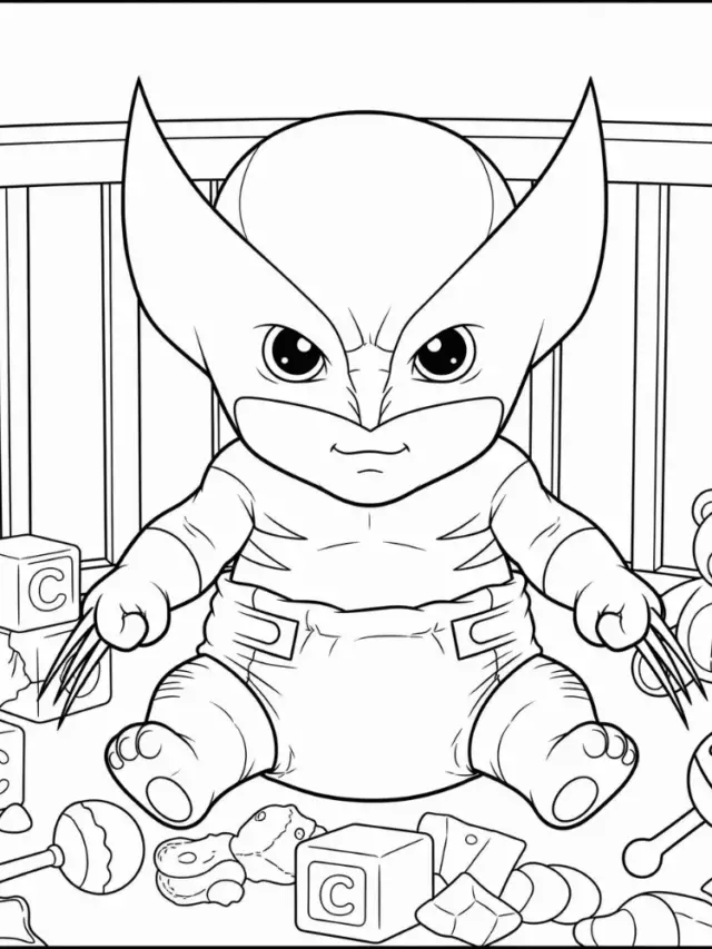 12+ Kleurplaat Van Wolverine – Gratis En Kindvriendelijk Kleuren