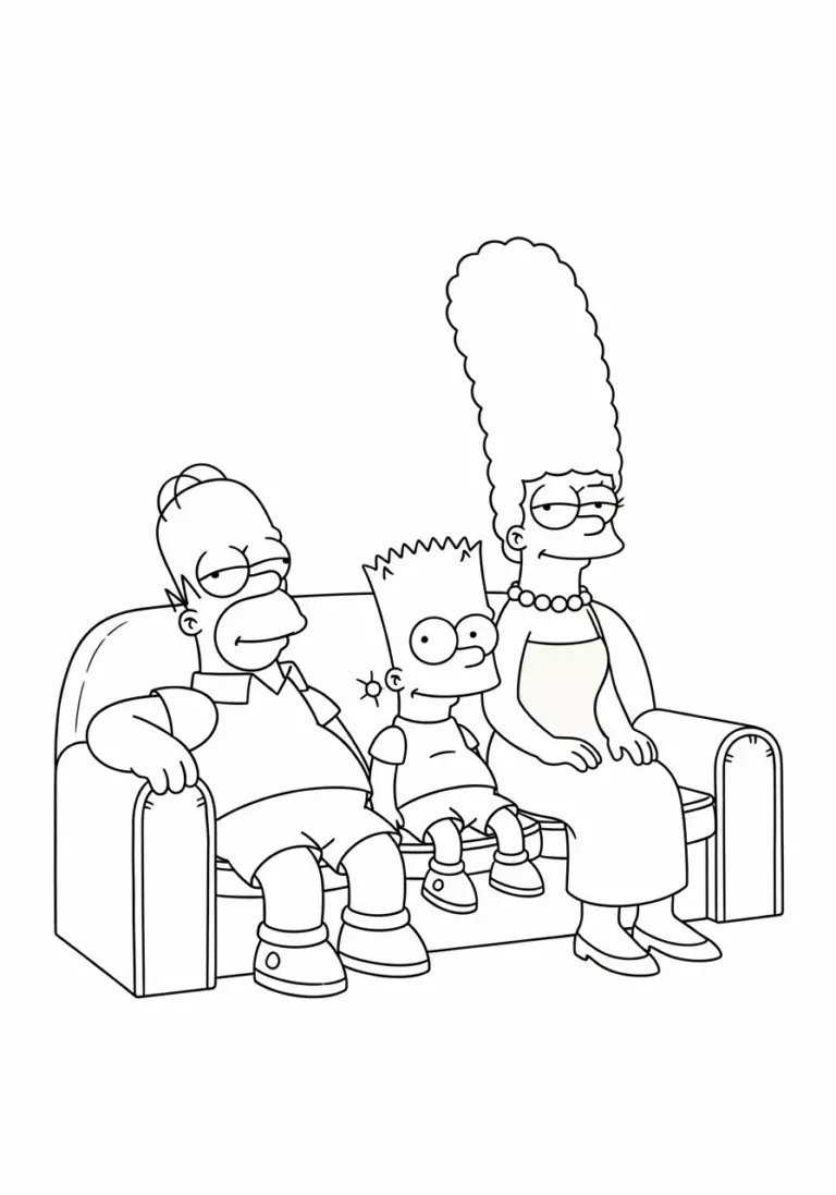 22+ Bart Simpson Kleurplaat – Gratis Printbare Tekening Voor Peuters