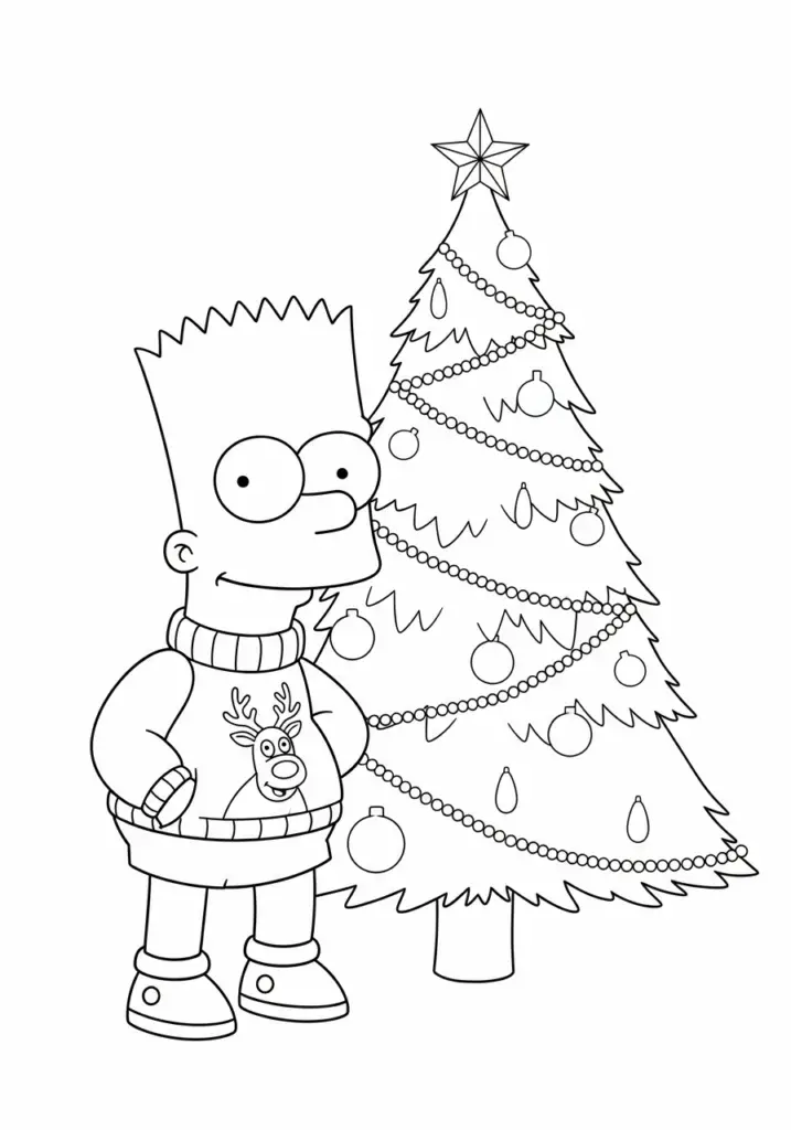 22+ Bart Simpson Kleurplaat – Gratis Printbare Tekening Voor Peuters