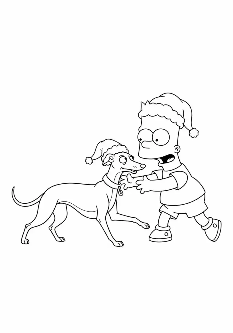 22+ Bart Simpson Kleurplaat – Gratis Printbare Tekening Voor Peuters