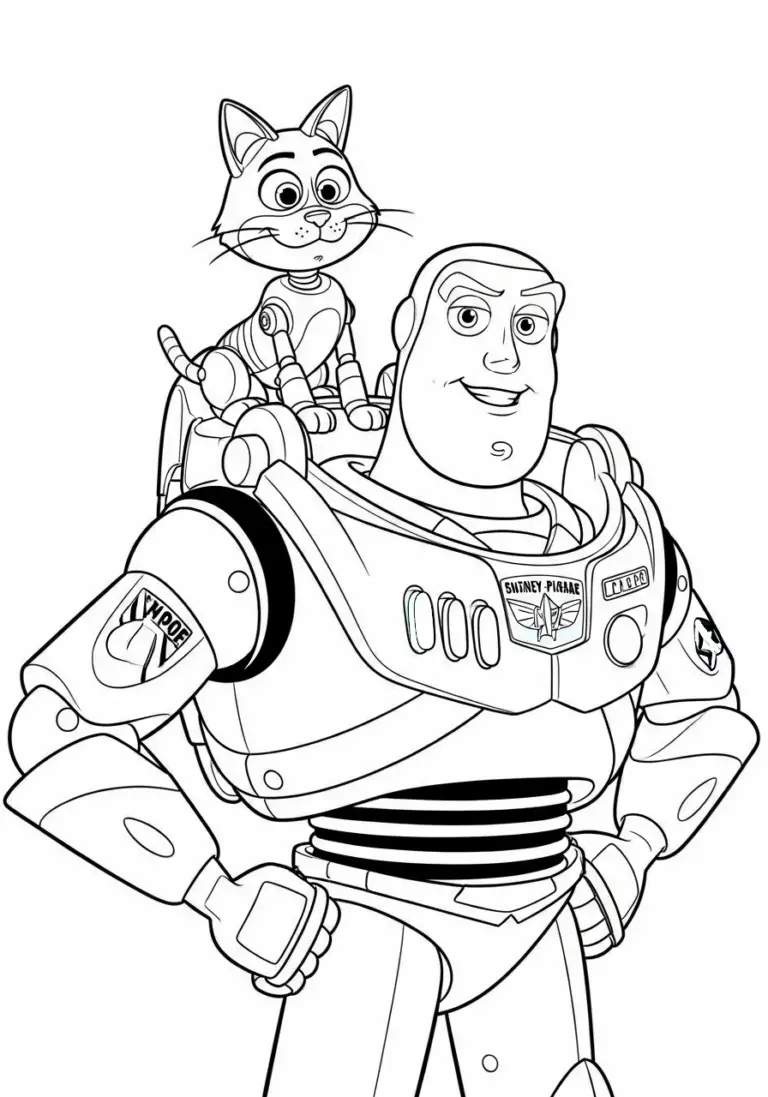 20+ Buzz Lightyear-malebøger – Gratis udskrivning eller farvelægning online