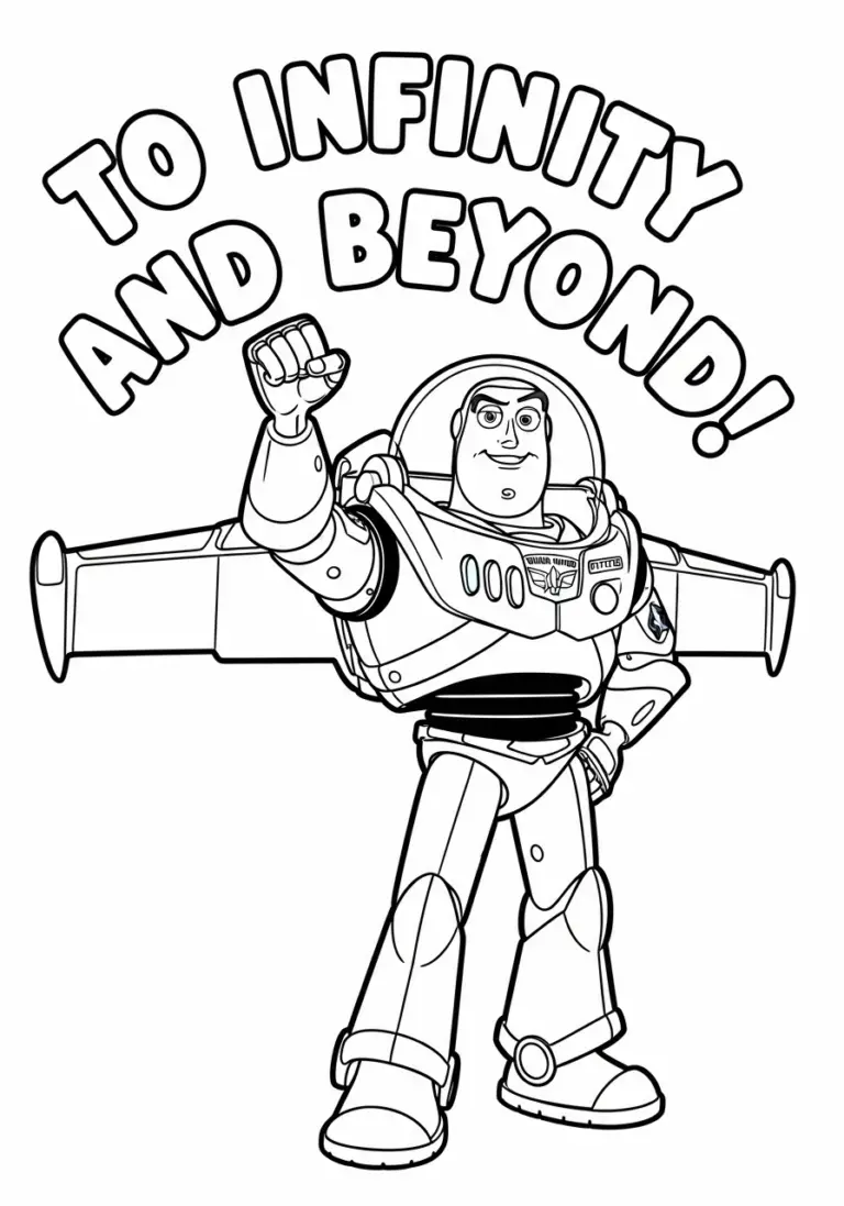 20+ Buzz Lightyear-malebøger – Gratis udskrivning eller farvelægning online