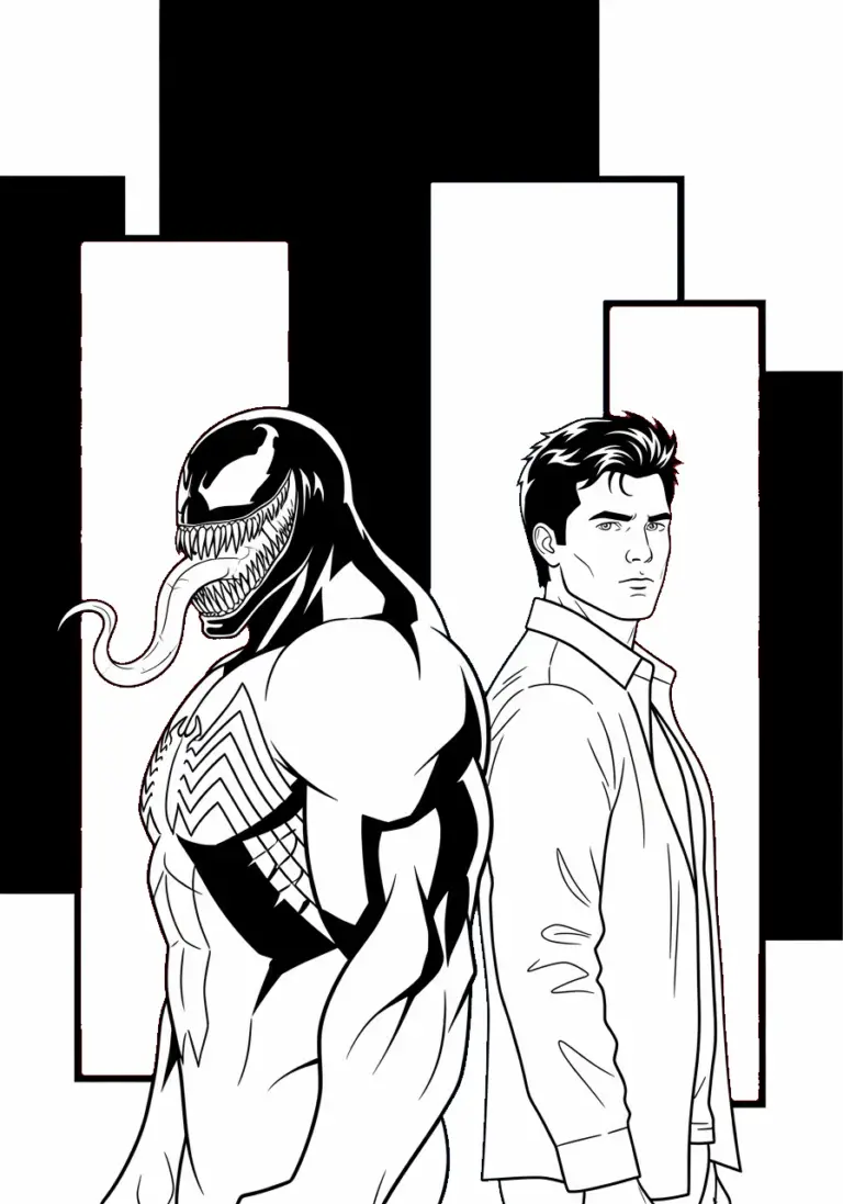 Plus de 19 coloriages Venom - Dessins Marvel à imprimer gratuitement