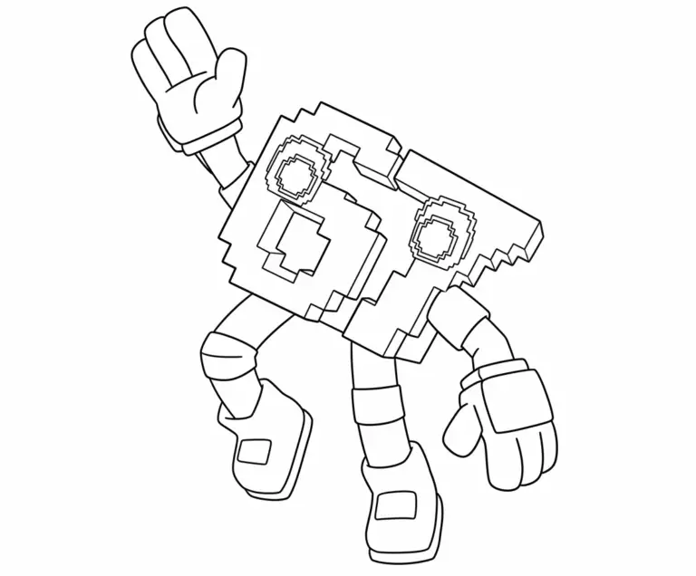 14+ 67 Brainrot Kleurplaat – Gratis Printbare Tekening