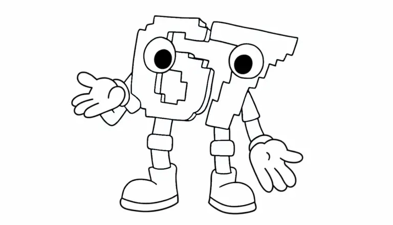 14+ 67 Brain Rot Coloring Page – Free Printable Drawing