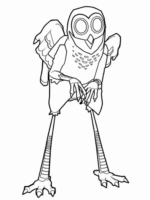 (27+) Planșă de colorat 99 de nopți în pădure – Magie imprimabilă gratuită