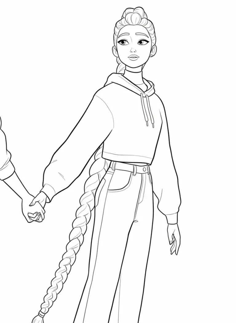 13+ KPop Demon Hunters Rumi Coloring Pages | Free Print & Online