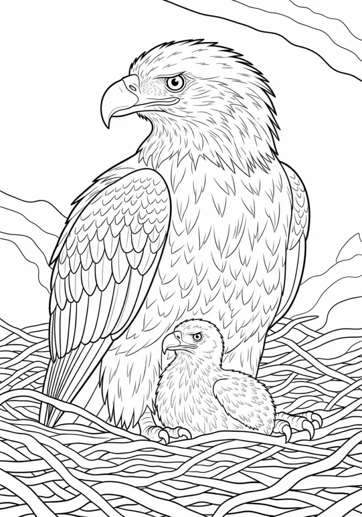 20+ Adelaar Kleurplaat – Gratis Printbare Tekening Voor Kinderen