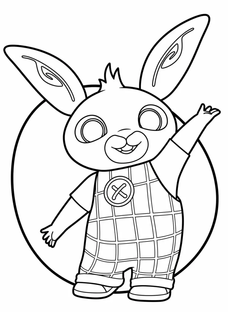 66+ Bing Coloring Pages For Kids | Free Printables