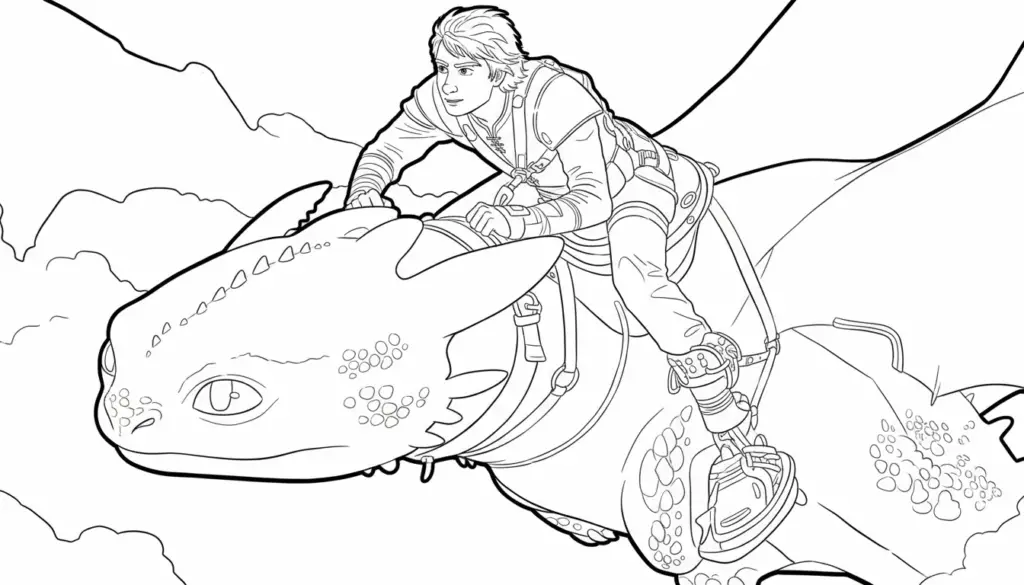 19+ Toothless Coloring Pages – Free Print and Color Online