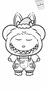 83+ Labubu da colorare unico e stampare PDF gratuita