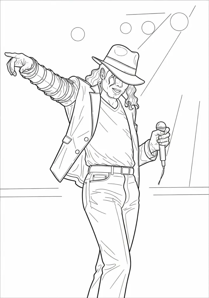 24+ Michael Jackson Coloring Pages – Free Print & Color Online