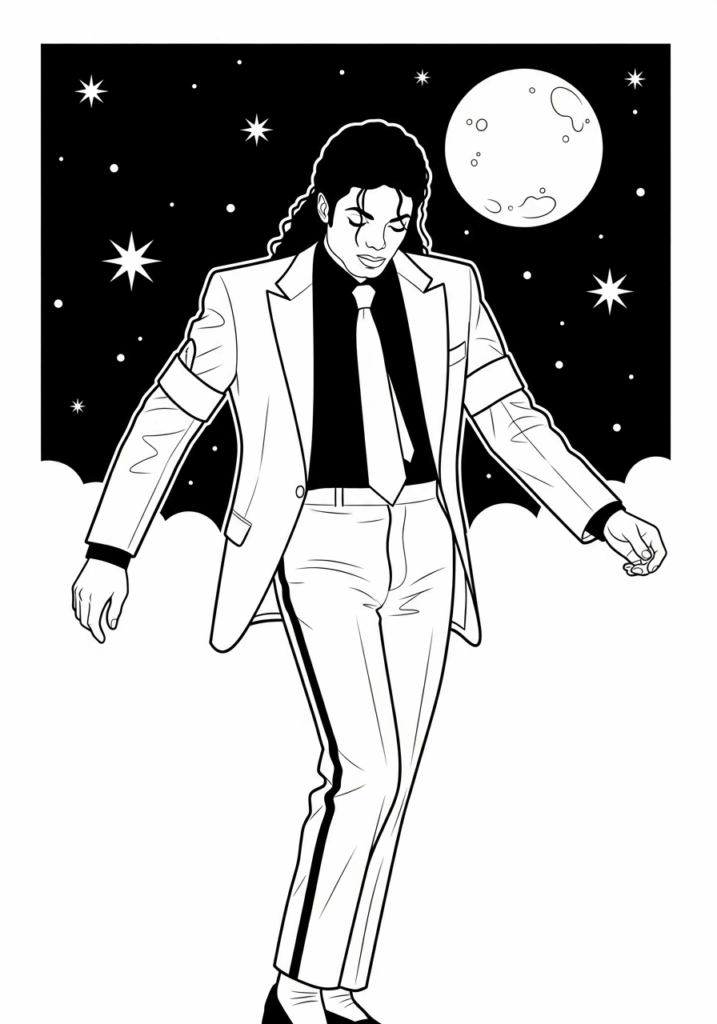 24+ Michael Jackson Coloring Pages – Free Print & Color Online