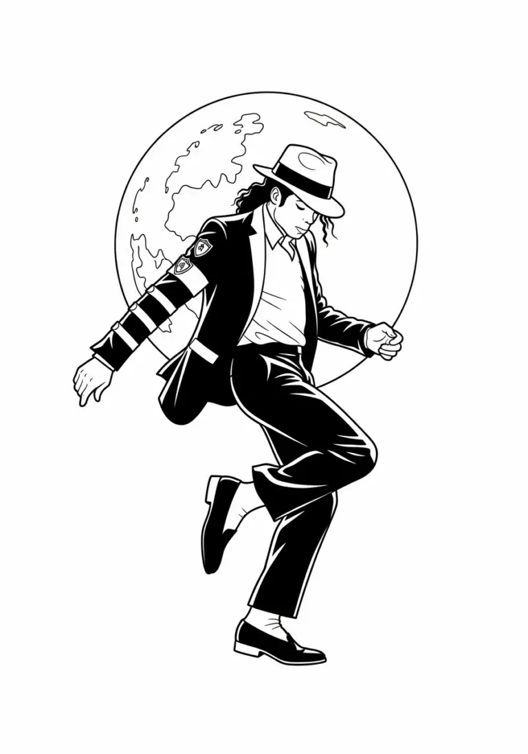 24+ Michael Jackson Coloring Pages – Free Print & Color Online