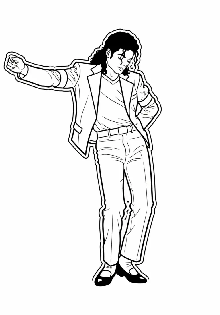 24+ Michael Jackson Coloring Pages – Free Print & Color Online