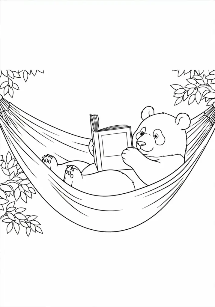 22+ Panda-malebøger | Gratis printbare tegninger til småbørn