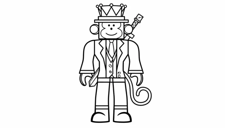 16+ Planșe de colorat Jandel – Planșe de colorat Roblox imprimabile ...