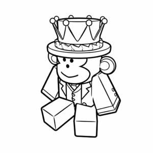 16+ Jandel Kleurplaat – Printbare Roblox Kleurpret Voor Kinderen
