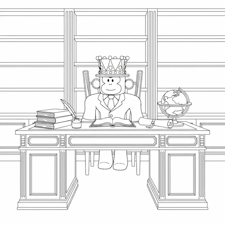 16+ Jandel Coloring Pages – Printable Roblox Coloring Fun for Kids