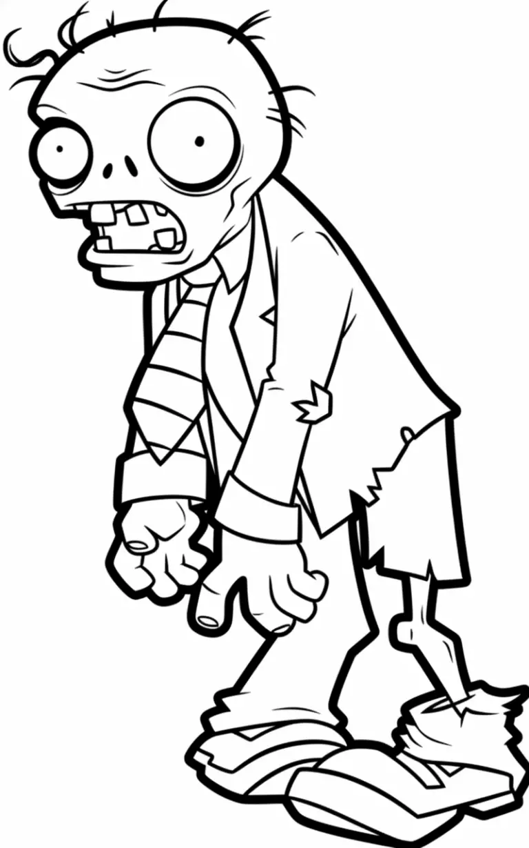 20+ Plants Vs. Zombies Coloring Pages – Free Printable Drawing